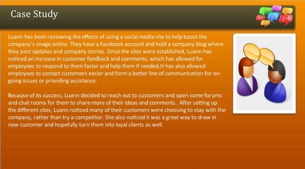 Case study: Module 9 - Social Media in the Workplace - FreshSkills Case study: Module 9 - Social Media in the Workplace - FreshSkills